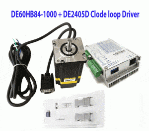 DE2405+DE60HB112 close loop stepper motor Set | คลองถมช้อปปิ้งมอลล์