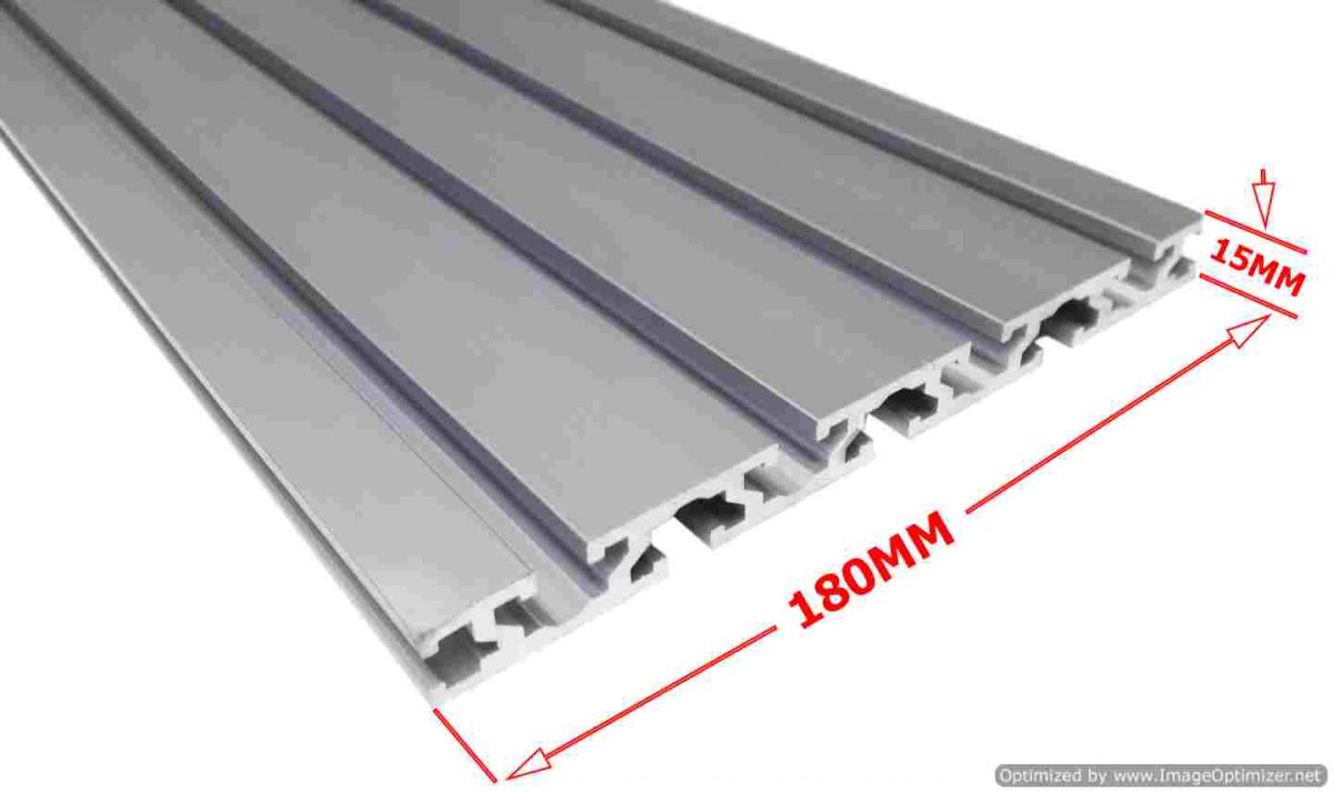 180x1000x15mm Panel Aluminum Profile - คลองถมช้อปปิ้งมอลล์
