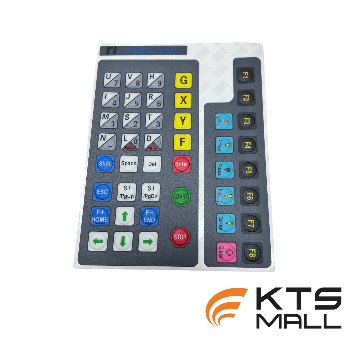 F2100 Plasma controller Series Sticker Sheet Keyboard - KTS Mall