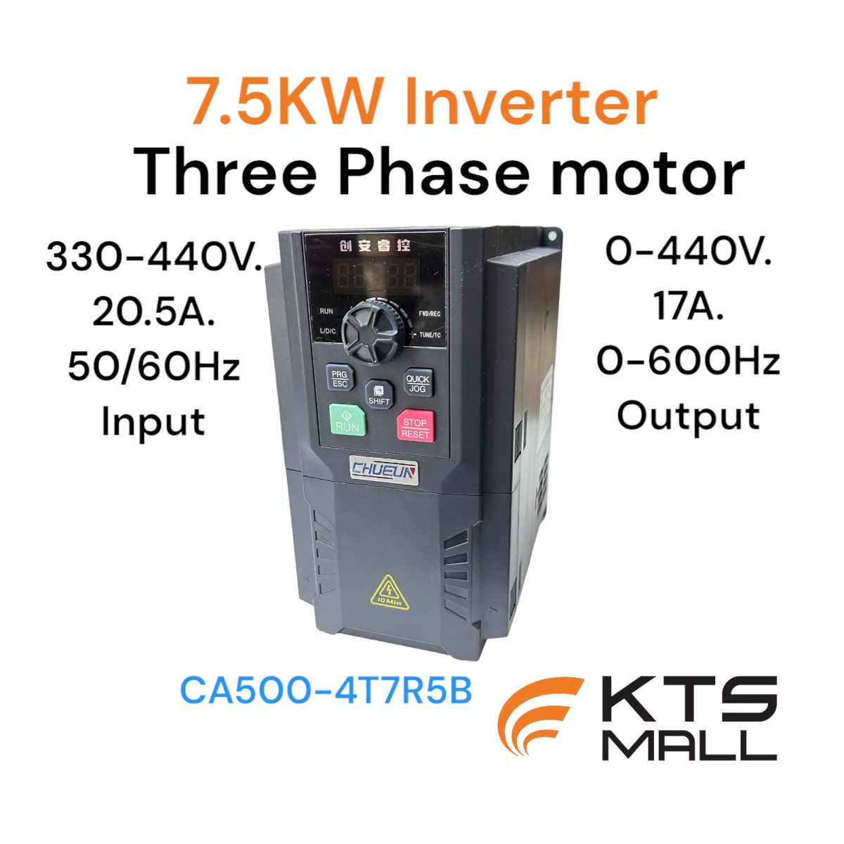 7.5KW Inverter | ซื้อออนไลน์ที่ KTS Mall
