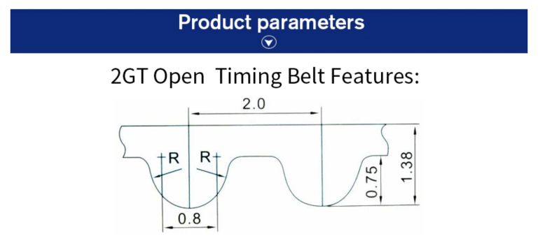 2GT Timing Belt | ซื้อออนไลน์ที่ KTS Mall
